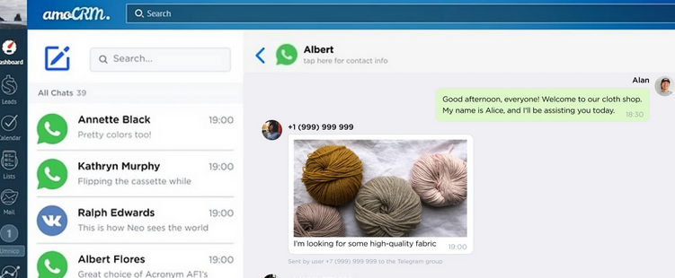 Как подключить amoCRM к WhatsApp — интеграция CRM с мессенджером, настройка виджета Вотсап в Амо срм